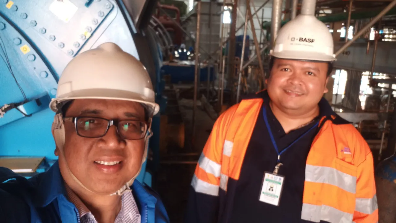 Grouting non Shrink-MasterFlow 870 Proyek PLTU Muara Karang - Jakarta ...